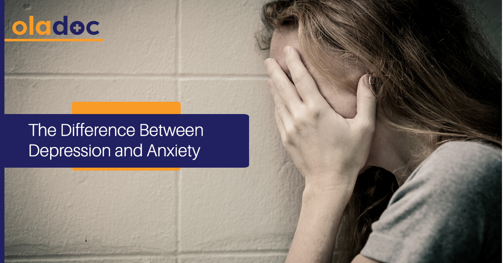 Anxiety VS Depression: What's The Difference? | Mental Health | oladoc.com